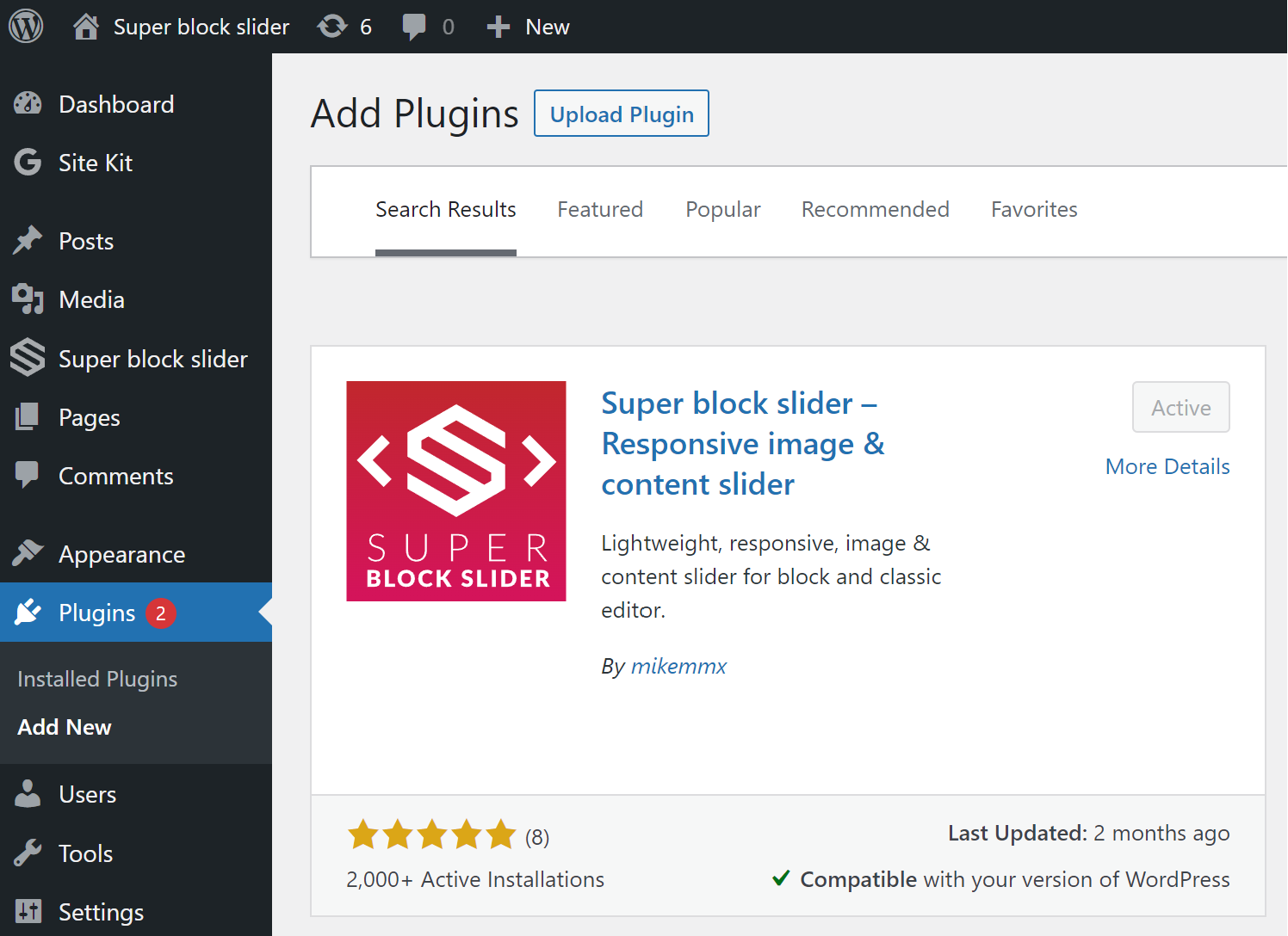 Download slider – Super block slider